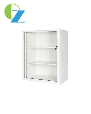 China Tambour Door Steel Office Storage Cabinet Electrostatic Powder Coating for sale