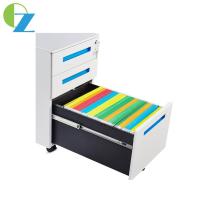China Assembled SPCC Three Drawer Pedestal Cabinet H570*W380*D500mm for sale