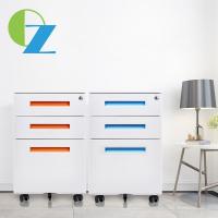 China Assembled SPCC Three Drawer Pedestal Cabinet H570*W380*D500mm for sale