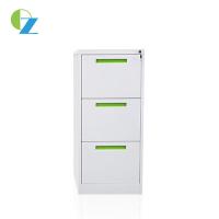 China RAL Color 3 Drawer Lateral File Cabinet Metal Rust Resistance for sale