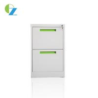 China Powder Coated Vertical Steel Filing Cabinets Metal 4 Drawer Cabinet Tilt Resistant for sale