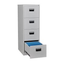 China Customized Easy Assemble Four Drawer Metal File Cabinet H1330mm for sale