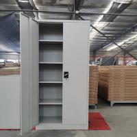 China RAL Color 2 Swing Door Steel Office Cupboard Office Furniture Cabinet H1850mm for sale