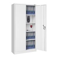 China RAL Color 2 Swing Door Steel Office Cupboard Office Furniture Cabinet H1850mm for sale