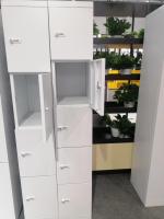 China SPCC 5 Door Steel Lockers Metal Office Lockers 0.6MM Thickness for sale