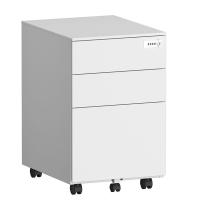 China Password Lock Mobile 3 Drawer Pedestal Cabinet Manufacturers Powder Coating for sale