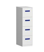 China Office Steel Vertical 4 Drawer Filing Cabinet RAL Color for sale