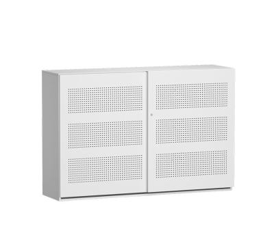 China Any RAL Color Metal Filing Cupboard With Acoustic Sliding Door for sale