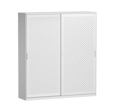 China 12mm Slim Edge Sliding Door Steel Office File Cabinet NON Knocked Down for sale