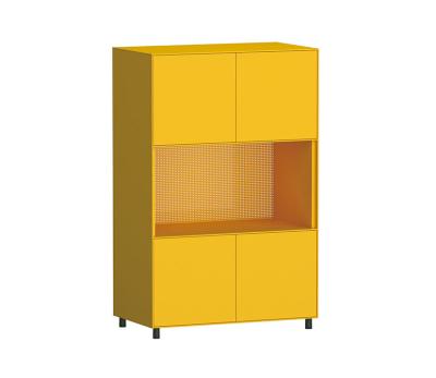 China Modular Office Cabinet Slim Edge 5mm Steel Cabinet Doubling Plate for sale