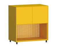 China Durable Up Swing Door Down Open Steel Office Cupboard  Slim Edge for sale