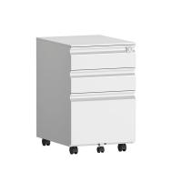 China Gooseneck 3 Drawer Mobile Pedestal Cabinet Office Lockable for sale