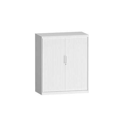 China Powder Coating Small Tambour Door Steel Office Cupboard SPCC Material for sale