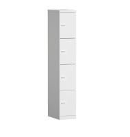 China 4 Door Cold Rolling Steel Plate Office Lockers Vertical for sale