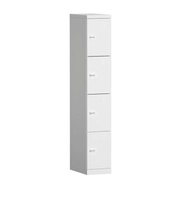 China 4 Door Cold Rolling Steel Plate Office Lockers Vertical for sale