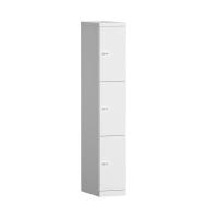 China Cold Rolling Steel Plate 3 Door Steel Locker Vertical for sale