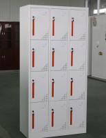 China 12 Door Steel Office Lockers Cold Rolled Plate for sale