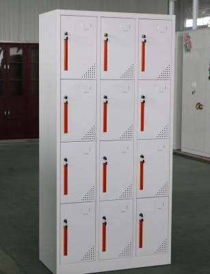 China 12 Door Steel Office Lockers Cold Rolled Plate for sale