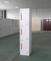 China Kd Structure 3 Door Steel Office Lockers Material Spcc for sale