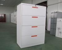China Powder Coating Crs 4 Drawer Steel Filing Cabinets For School for sale