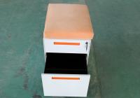 China 2 Drawer Non Kd Mobile Pedestal Cabinet Steel Lockable For Office File for sale