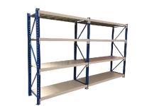 China Streamline Warehouse Steel Storage Racks Durable Versatile for sale