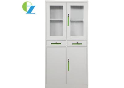China KD Structure Office Furniture Steel Filing Cupboard With Two Drawer OEM ODM for sale