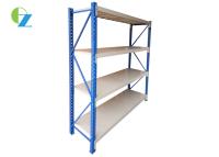 China Medium Duty Selective Steel Storage Racks , Warehouse Steel Shelving for sale