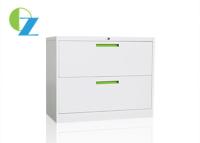 China Steel Office 2 Drawer Lateral File Cabinet Customized Color OEM Available for sale