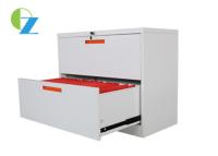 China Cabinet Customized 0.8mm Office Lateral File Cabinets Two Drawers for sale