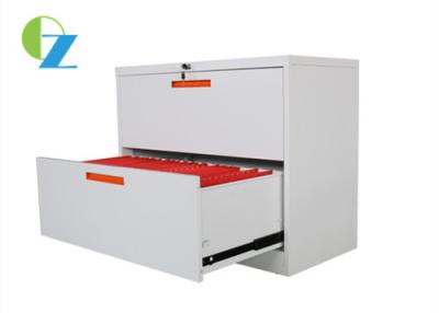 China KD Structure Lateral 2 Drawer Locking File Cabinet For School / Office / Hositpal for sale