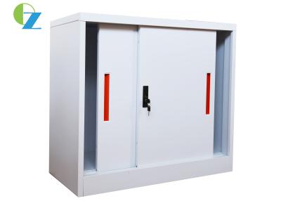 China Half Height Sliding Door Steel Storage Cupboards For School / Office for sale
