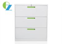 China Commercial 900mm Width Steel Office Lockers 3 Drawer Lateral File Cabinet for sale