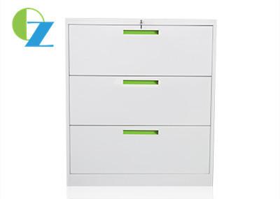 China Commercial 900mm Width Steel Office Lockers 3 Drawer Lateral File Cabinet for sale