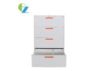 China Anti-Tilt Function Office Lateral File Cabinets Four Drawer For Employee Staff for sale