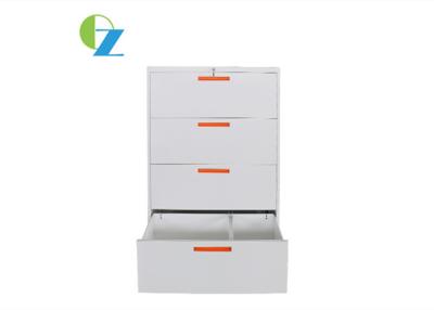 China Anti-Tilt Function Office Lateral File Cabinets Four Drawer For Employee Staff for sale