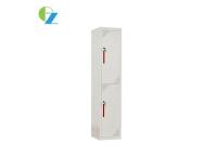 China 0.5mm-1.0mm Steel Office Storage Lockers  Two Door Metal Locker rustproof for sale