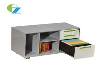 China Left CPU Right Tambour Door Mobile Pedestal Cabinet Under Workstation Syestem for sale