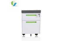 China Office Storage A4/F4 Steel Mobile Pedestal File Cabinet With Cushion for sale