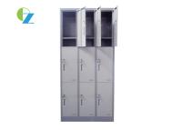 China Modern H1850 Steel Office Lockers KD Structure Cold Rolling Steel for sale