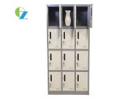 China 12 Door Steel Office Lockers Wardrobe 900mm Width For Small Space for sale