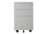 China Office Steel Thickness 0.7mm 3 Drawer Rolling File Cabinet for sale