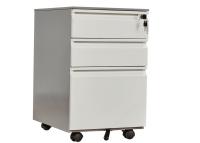 China Modern Two Drawer Gooseneck Mobile Pedestal Cabinet for sale