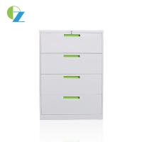 China Steel 4 Drawers Office Lateral File Cabinets Storage Cupboard A4/F4 for sale