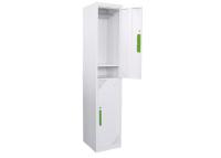 China School 2 Door Steel Lockers SPCC Vertical 1850*380*450MM for sale