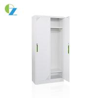 China KD 2 Doors Gym RAL Handle Steel Office Lockers for sale