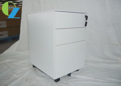 China Non KD Three Drawer Slim Mobile Pedestal Cabinet for sale