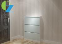 China Width 800mm Three Drawer Non KD Slim Metal Cabinet for sale