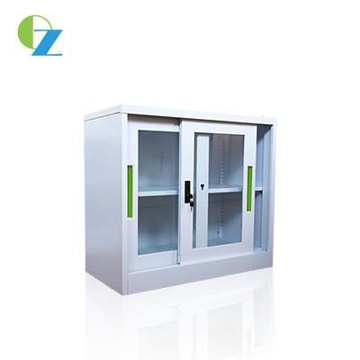 China 1.0mm Sliding Glass Door Keylock Steel File Cabinet for sale
