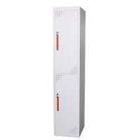 China Vertical Steel Wardrobe Lockers 2 Door For Office / School / Hotel / Hospital for sale